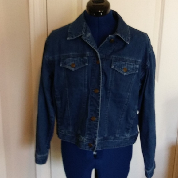 Talbots | Jackets & Coats | Vintage Talbots Petites Jean Jacket | Poshmark